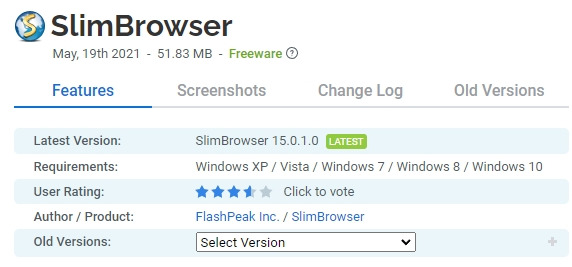 SlimBrowser 무료 다운로드