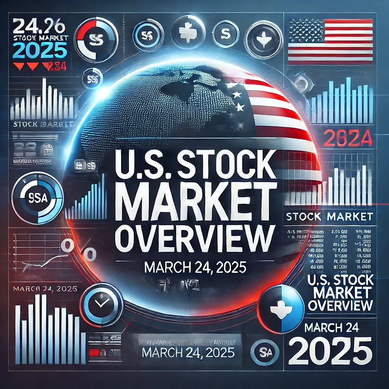 📢 March 24, 2025 (Market Day) U.S. Economic and Stock Market Analysis 📈🇺🇸