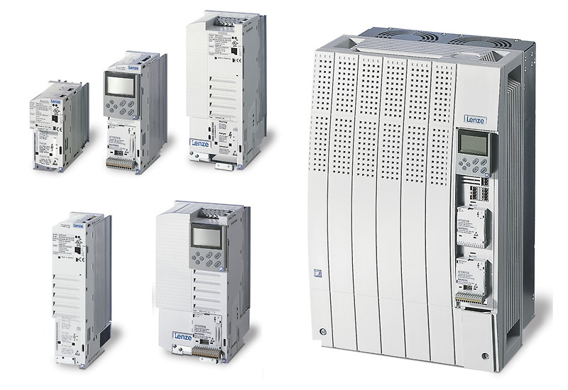 Lenze 인버터 8200 결선도, 메뉴얼 (wiring, manual, parameters)