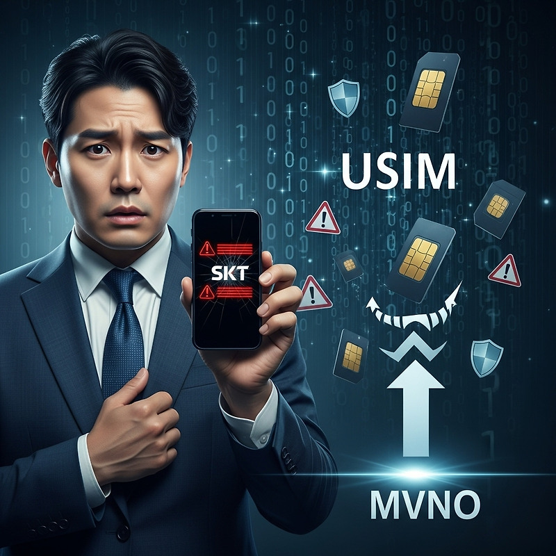 SKT 유심 해킹 완벽 대응 매뉴얼 | 심스와핑 차단과 알뜰폰 전환 가이드