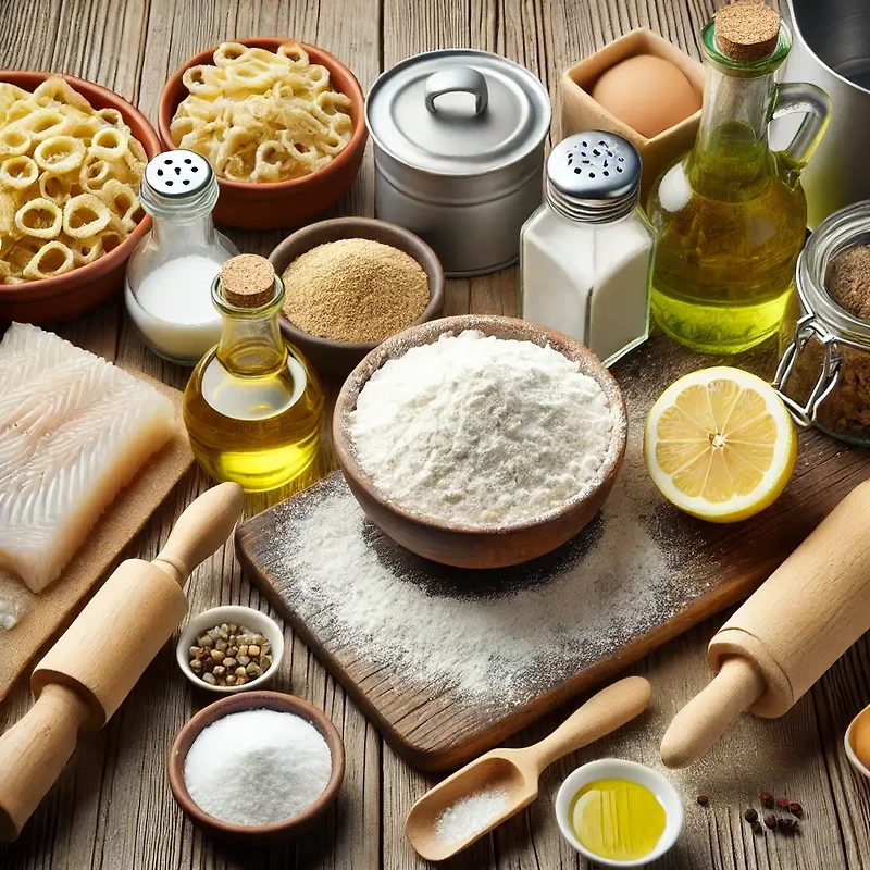 프리텔리 디 바칼라 (Fritelli di Baccalà) 레시피