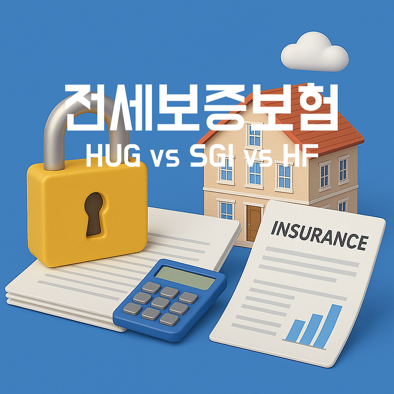 2025 전세보증보험 완벽 비교 (HUG vs SGI vs HF)