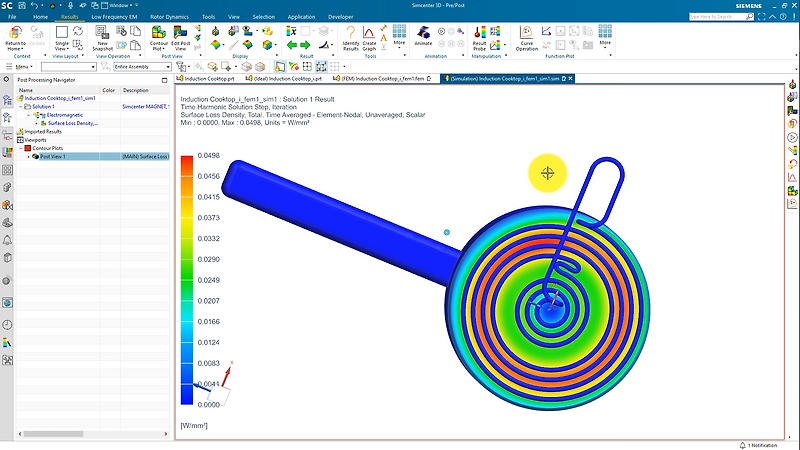 [Simcenter 3D] Demo for Induction Heating Simulation