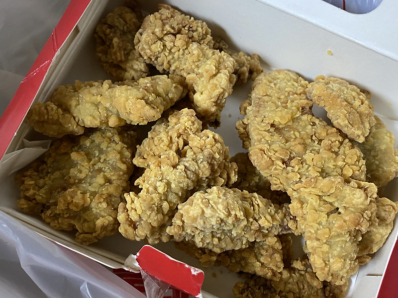 롯데리아 돼지고기튀김 깡돼후 돼지후라이드 가격 소스 맛 내돈내산 - 민투가 보는 세상