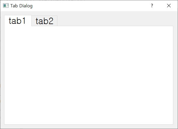 [PyQt] Python에서 QTabWidget(탭 위젯) 사용하기 :: 인생 코딩