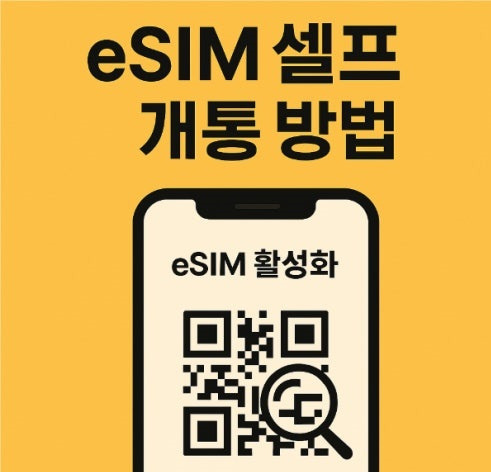 skt esim 셀프교체 방법