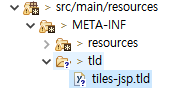 [Freemarker] No TLD was found for the "http://tiles.apache.org/tags-tiles" JSP taglib URI 오류 조치