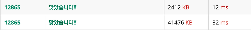 [12865번] 평범한 배낭