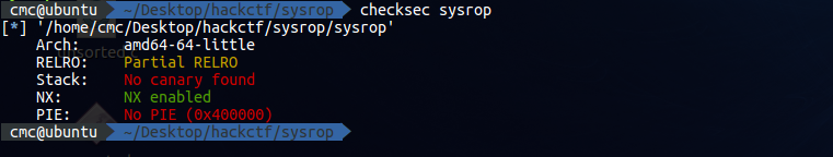 [HackCTF/Pwnable] sysrop