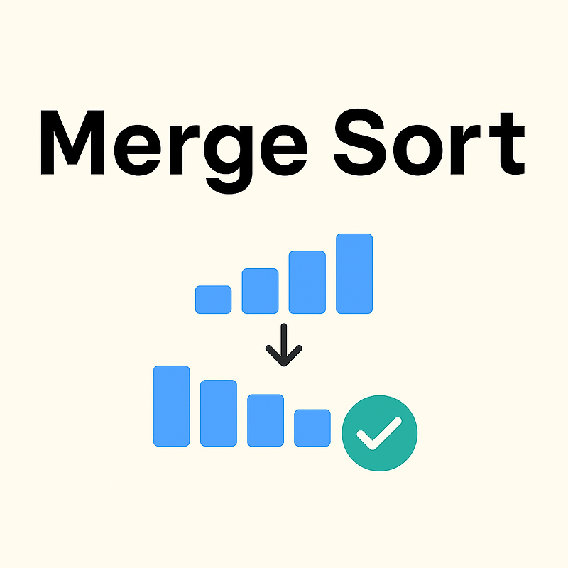 JavaScript로 이해하는 병합 정렬 (Merge Sort Algorithm) — 정집사의 개발로그
