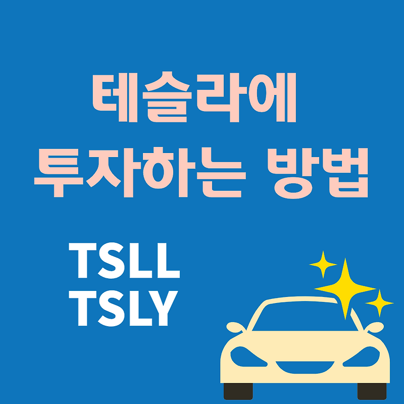 테슬라에 투자하는 방법 / 1.5배 TSLL, 월배당 TSLY ETF