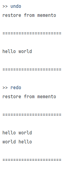 메멘토 패턴(Memento Pattern)으로 undo/redo를 구현해보자