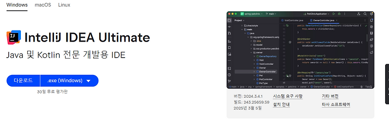 IntelliJ IDEA (Ultimate Edition) 2024.3.3, Jakarta EE, Tomcat 10.1.36 ...