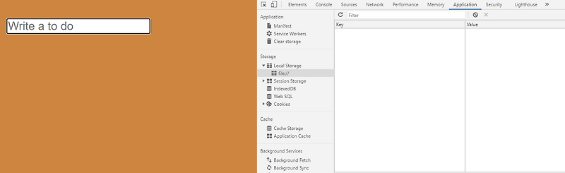 [JavaScript] to do list 만들기 (localStorage)