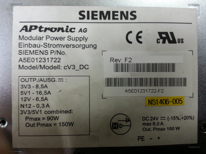 SIEMENS APtronic AG Modular Power Supply