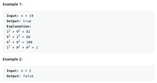 [리트코드] Happy Number(python)