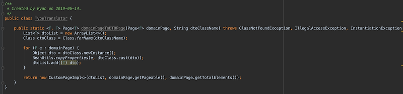 (Spring)(Pageable) Page 에서 Page 로 바꾸는 클래스