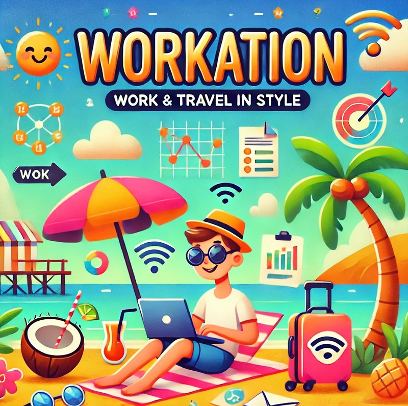 워케이션(Workation) 완벽 가이드: 일과 휴가의 경계를 허물다 :: 지호의 탐구생활