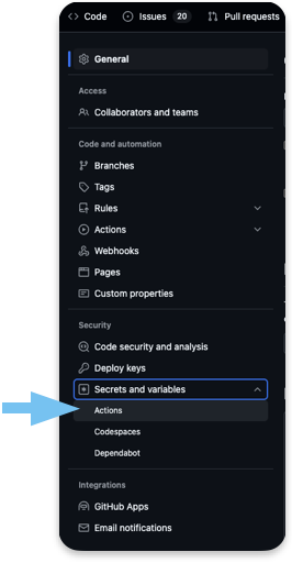 github action : keystore :: 미카 프로젝트