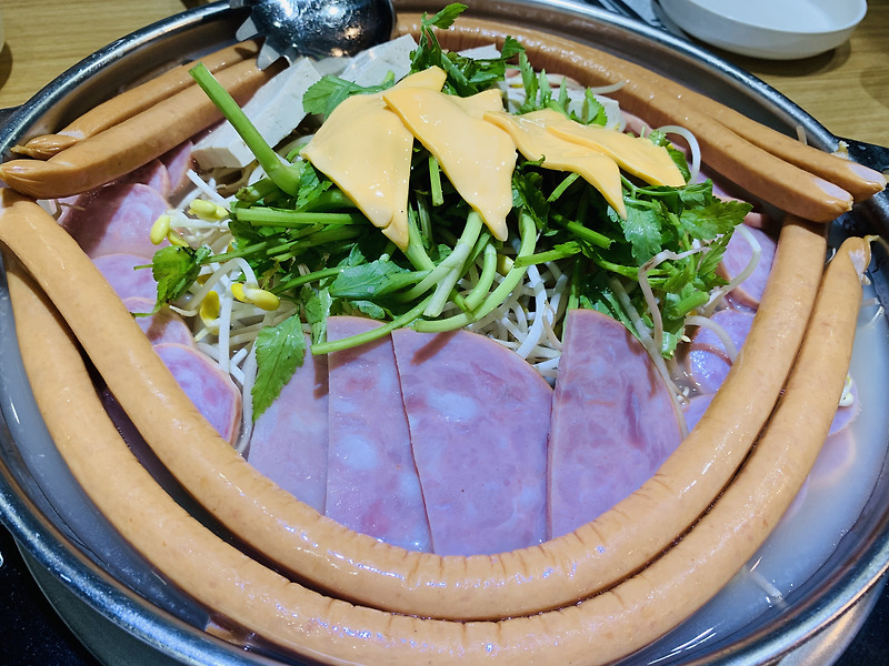 [평촌역] 박가부대찌개 :: 수제햄