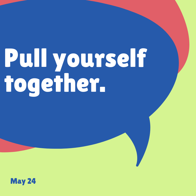 #160 Pull yourself together [pull yourself together 뜻?]