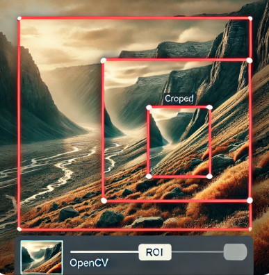OpenCV를 활용한 C#, C++, Python에서 이미지 ROI 내 Crop 방법
