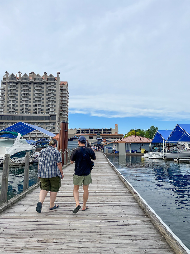 글레이셔 국립공원 가는 길 : 오랜만에 만난 친구, Coeur d'Alene