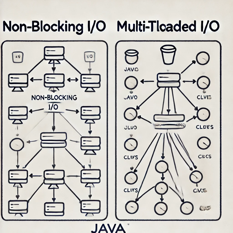 [Java] 멀티스레드 I/O vs 논블로킹 I/O - Siku.Log
