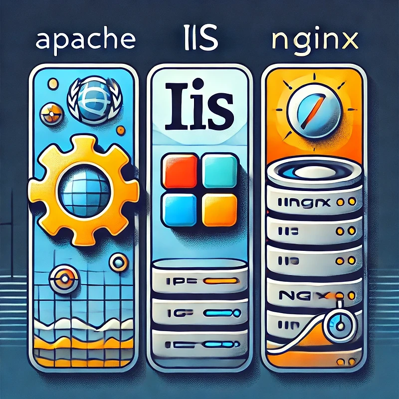 Apache, IIS, NGINX 웹 서버 비교: 성능, 보안, 사용 사례 분석