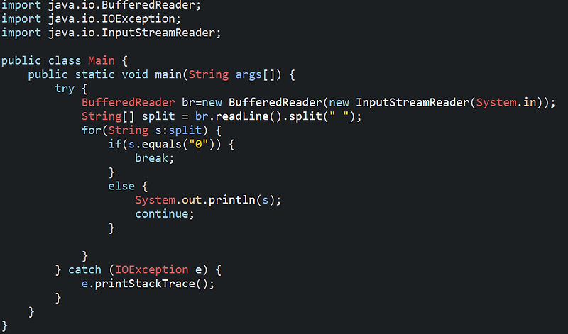 [JAVA] 코드업(CodeUp) 풀이 1071~1080