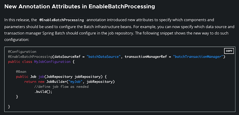 spring batch에서 DataSource 분리 — 몸뚱아리부터 마음가짐까지