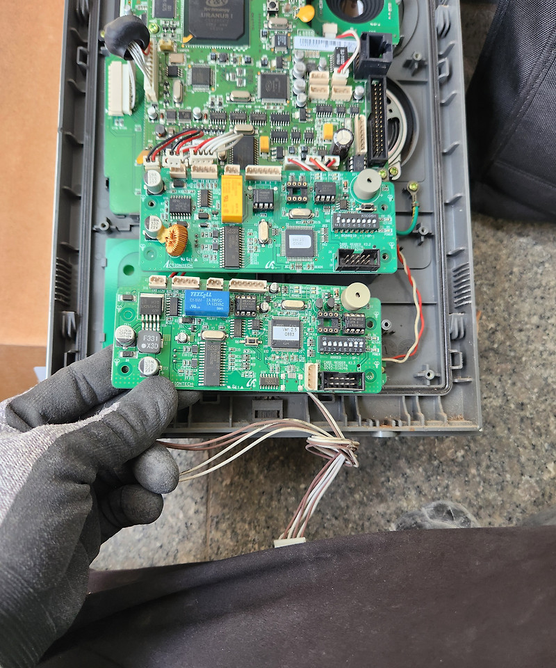 구로구아파트 로비폰 SHT-5180 카드리더기 교체 작업 후기