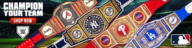 WWE, MLB 콜라보 챔피언 벨트 판매…549.99달러 :: IT타임스