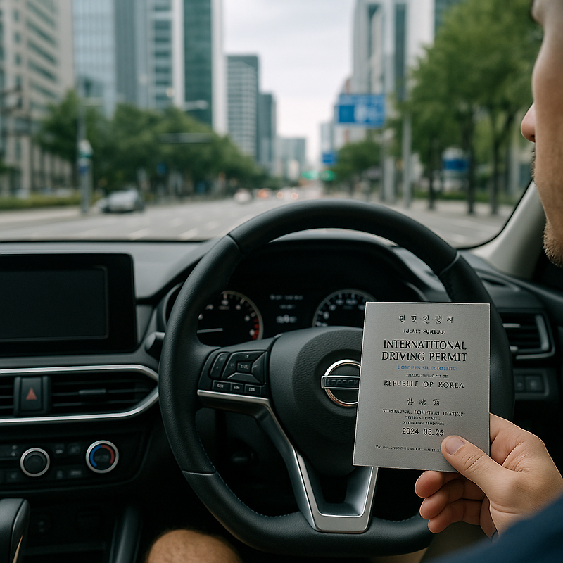 외국인을 위한 한국 내 국제운전면허 사용 & 갱신 방법 (How to Use or Renew Your International ...