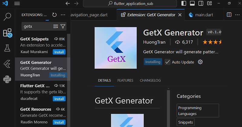 78. [Flutter] GetX GetView로 View - Controller - Binding 패턴으로 만들기