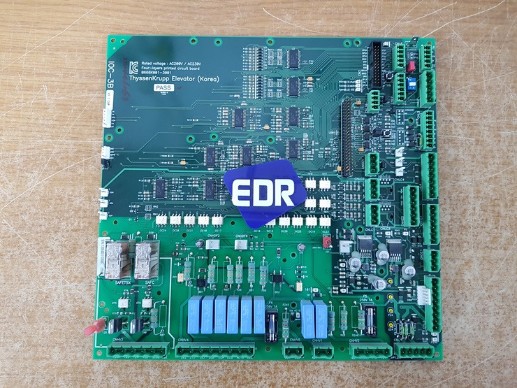 ThyssenKrupp IOC-3B PCB / 티센크루프 PCB 수리 / 산업용 전자 장비 수리 전문 기업 이디알(EDR)