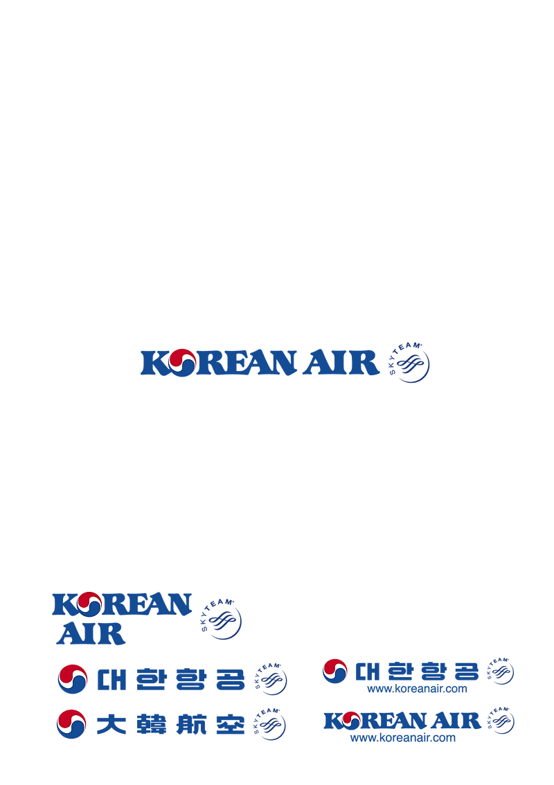 대한항공 로고 ai(일러스트), ci, eps파일 다운로드