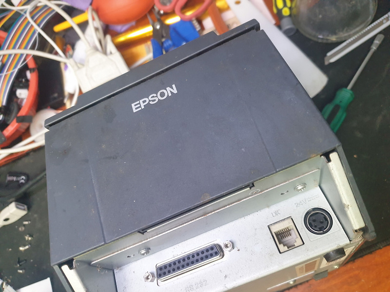 경기도 성남시에서 전원안켜짐으로 EPSON TM-T83 M226G 포스 관광서 백화점 편의점 병원 엡손프린터수리