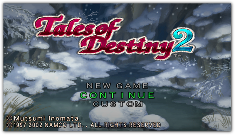 [PS2] 테일즈 오브 데스티니 2 (Tales of Destiny 2) :: 머가필요해