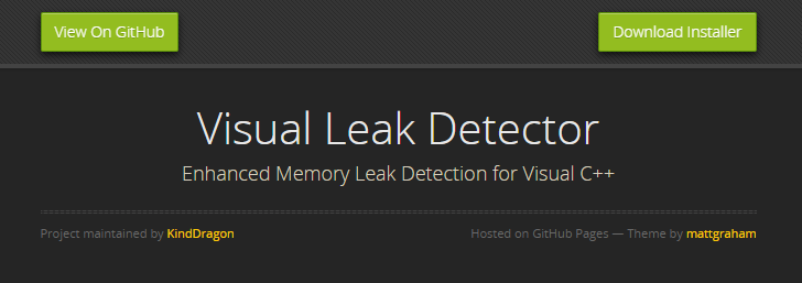 Visual Leak Detector(VLD) - 메모리 누수 탐지기 설치 :: 지누의 글