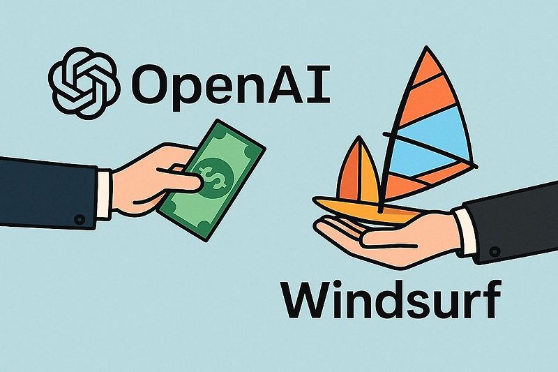 OpenAI의 Windsurf 인수: 개발자들에게 미치는 영향