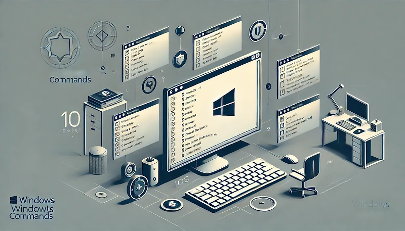 초보자를 위한 Windows 기본 명령 10가지