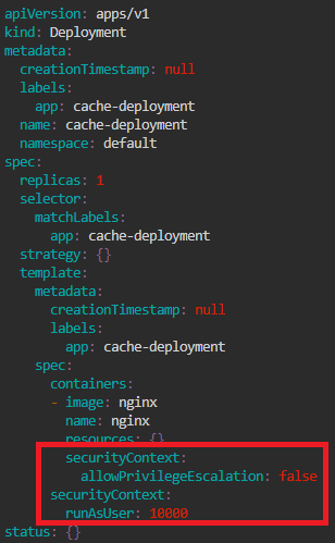 [K8S] SecurityContext