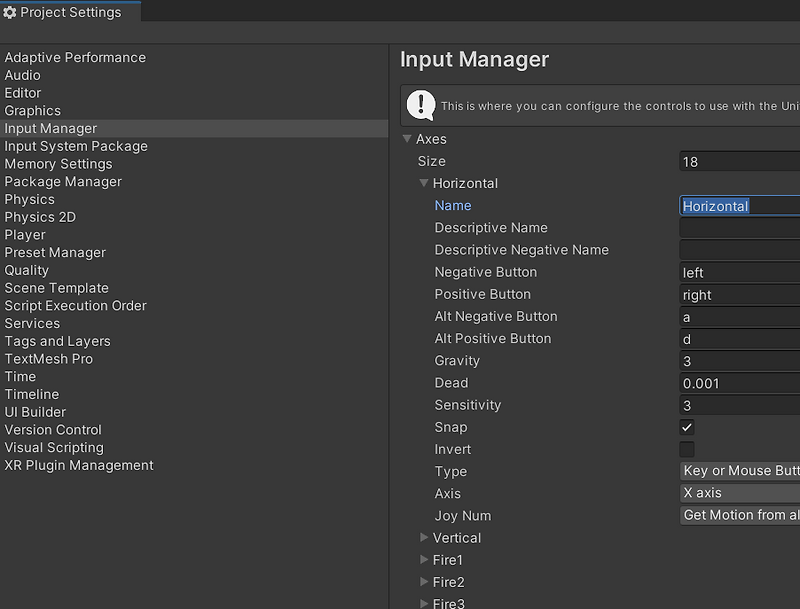 Input Manager와 Input System