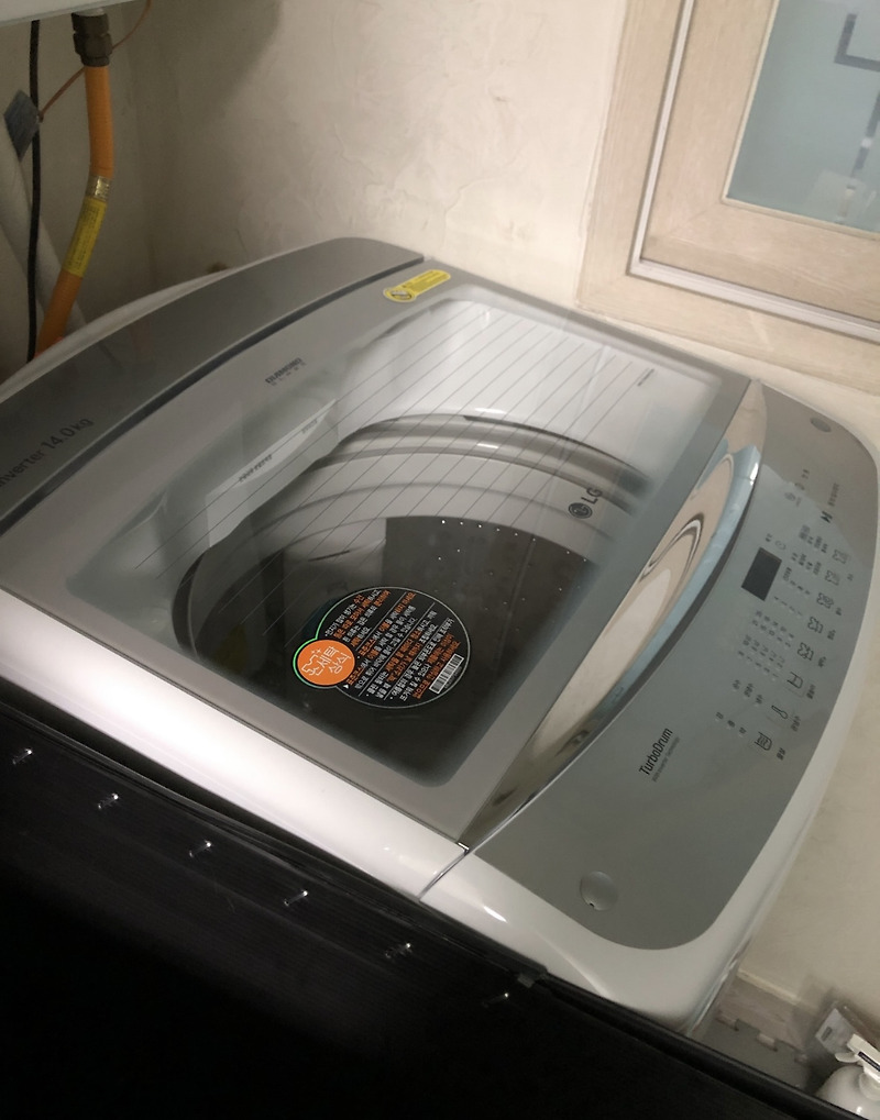 가성비 좋은 LG 통돌이 14kg 세탁기 TR14WK1