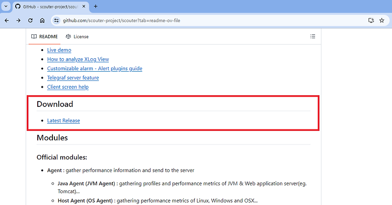 [Tip] Scouter Client&Server 설치