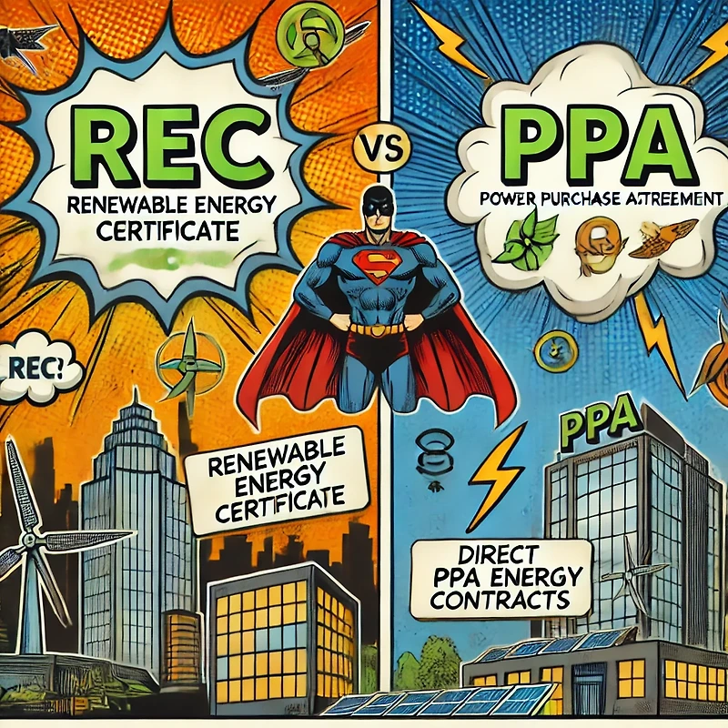 REC와 PPA(전력구매계약)의 차이점과 활용 전략