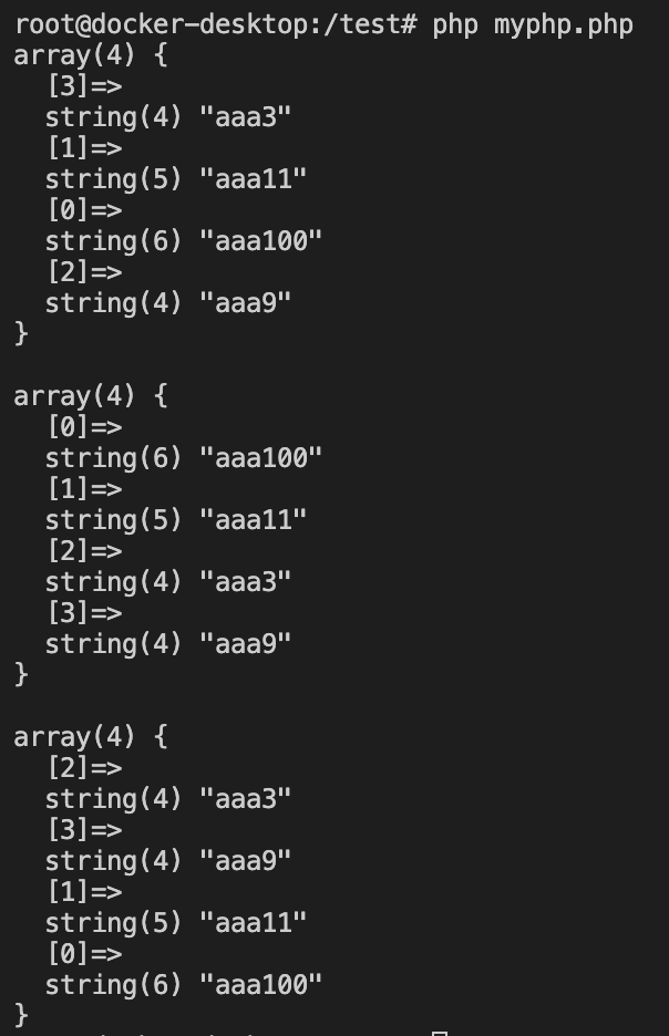 [php] 배열을 키를 기준으로로 정렬하거나 값을 기준으로 정렬하는 방법 sort(), natsort() — 과거의 나를 위해