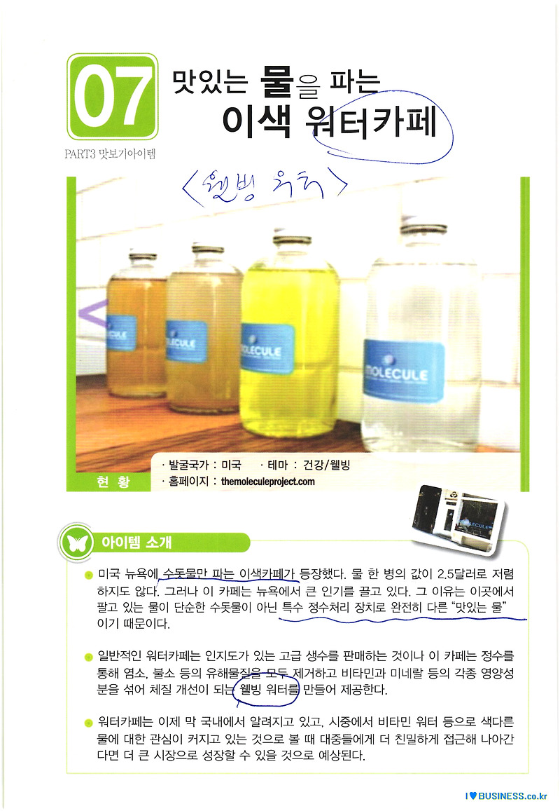 Small business start-up idea: a unique water cafe that sells delicious ...