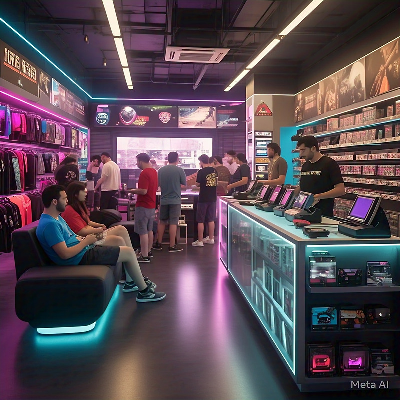 Virtual Gaming Store
